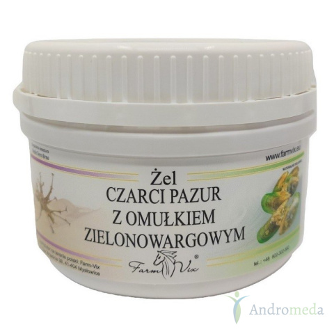 Żel czarci pazur z omułkiem zielonowargowym 350g - Bio sklep Andromeda